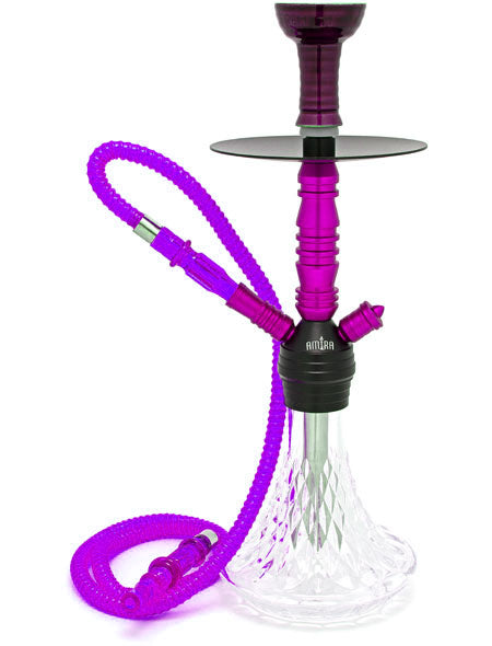 Amira Crystal Hookah - Purple – Arabica Hookah Store